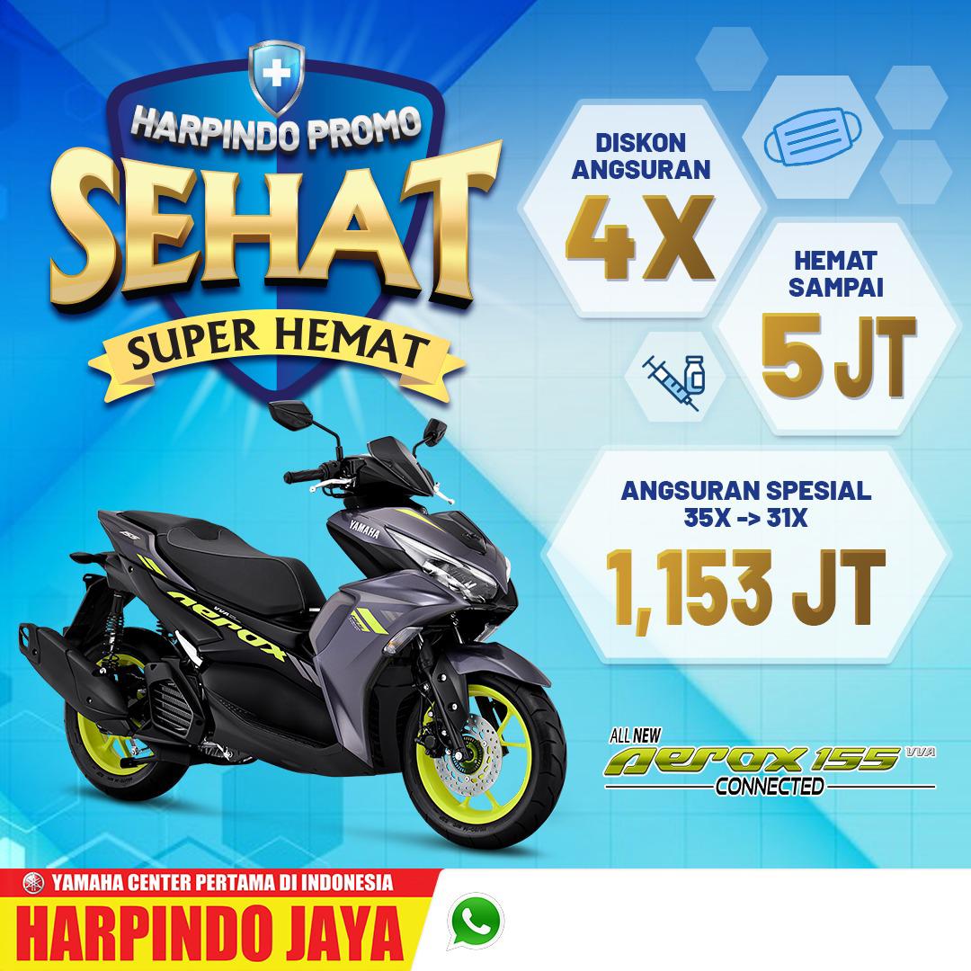 Promo Yamaha Aerox Juli 2021 – Harpindo Jaya