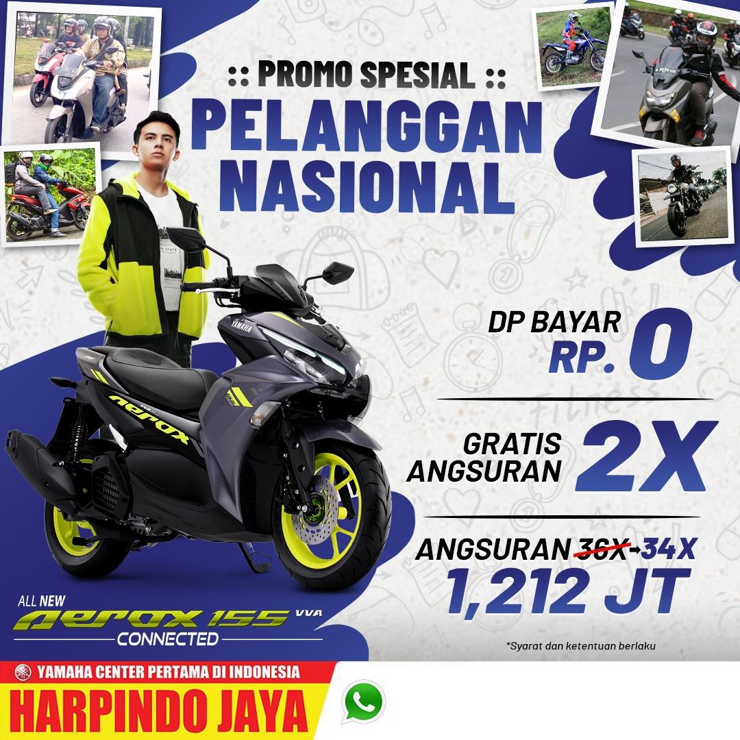 Promo Aerox September 2021 – Harpindo Jaya